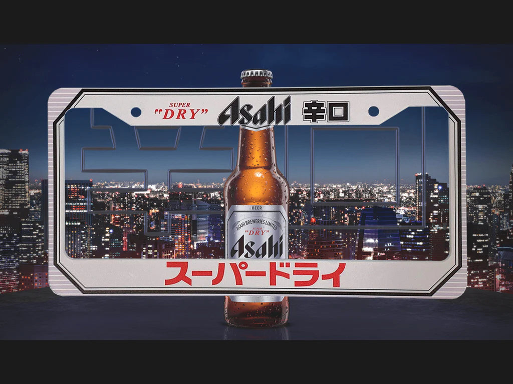 License Plate - Asahi – Asians Never Die