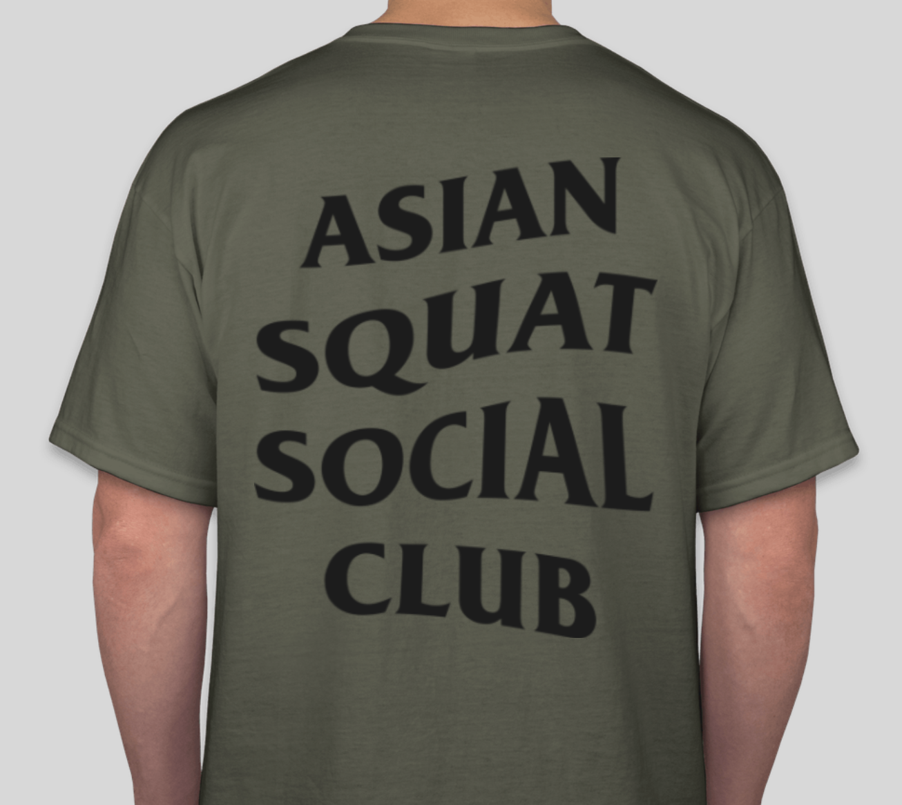 Asian Squat Social Club - CLASSIC TSHIRT – Asians Never Die