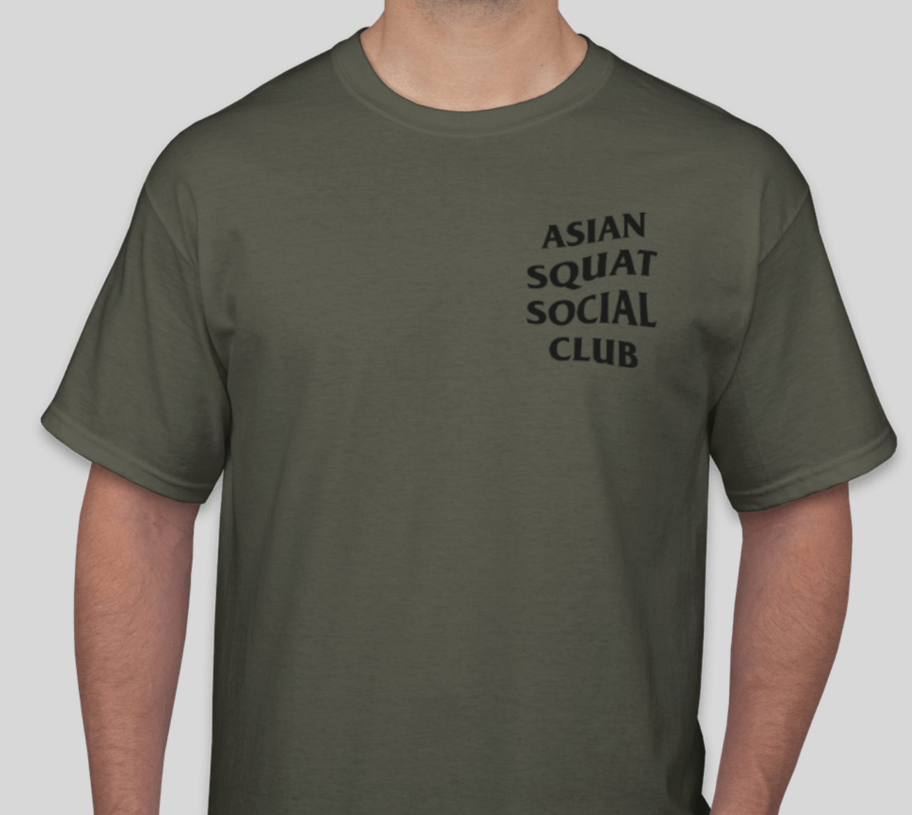 Asian Squat Social Club - CLASSIC TSHIRT – Asians Never Die