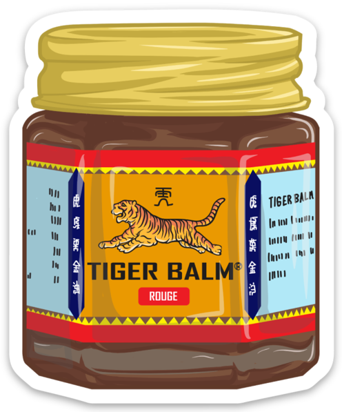Tiger Balm - Sticker – Asians Never Die